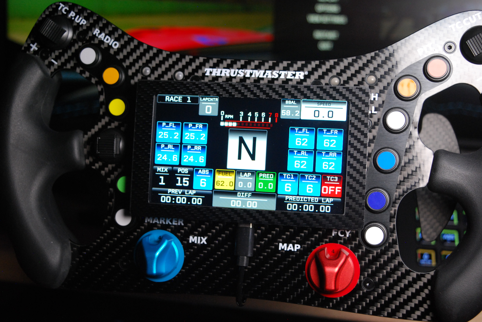 Vocore Screen Case for Thrustmaster 488 GT3 Wheel – Sim Race Mods