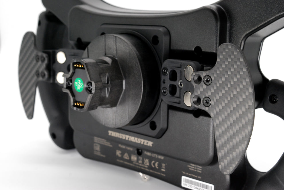Thrustmaster Ferrari 488 GT3 Carbon Fibre Shifter Paddles – Sim Race Mods