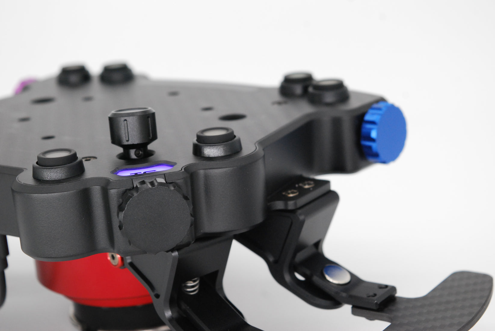 Simagic GT PRO Hub Aluminium Slim Thumb Encoder Knobs CNC Machined Ano ...