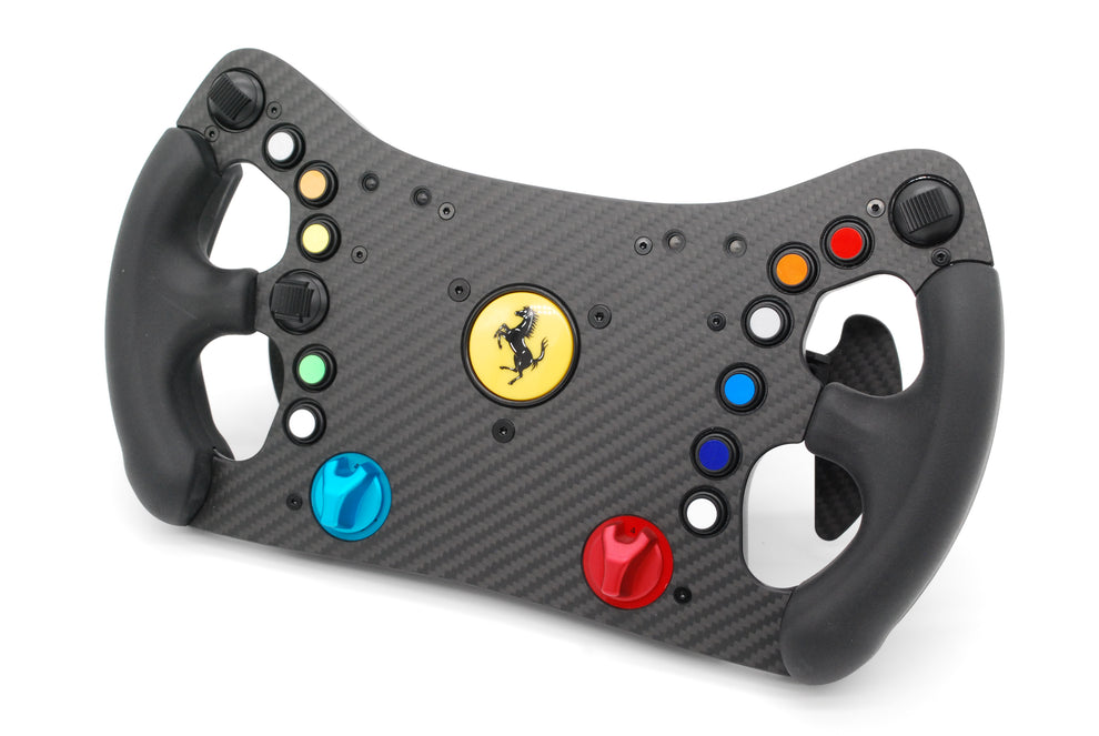 Real Carbon Faceplate for Thrustmaster Ferrari 488 GT3 Wheel – Sim Race ...