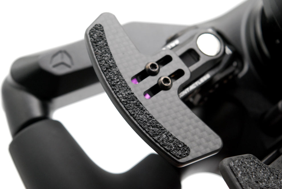 Cube Controls Ergonomic Carbon Fibre Shifter Paddles – Sim Race Mods