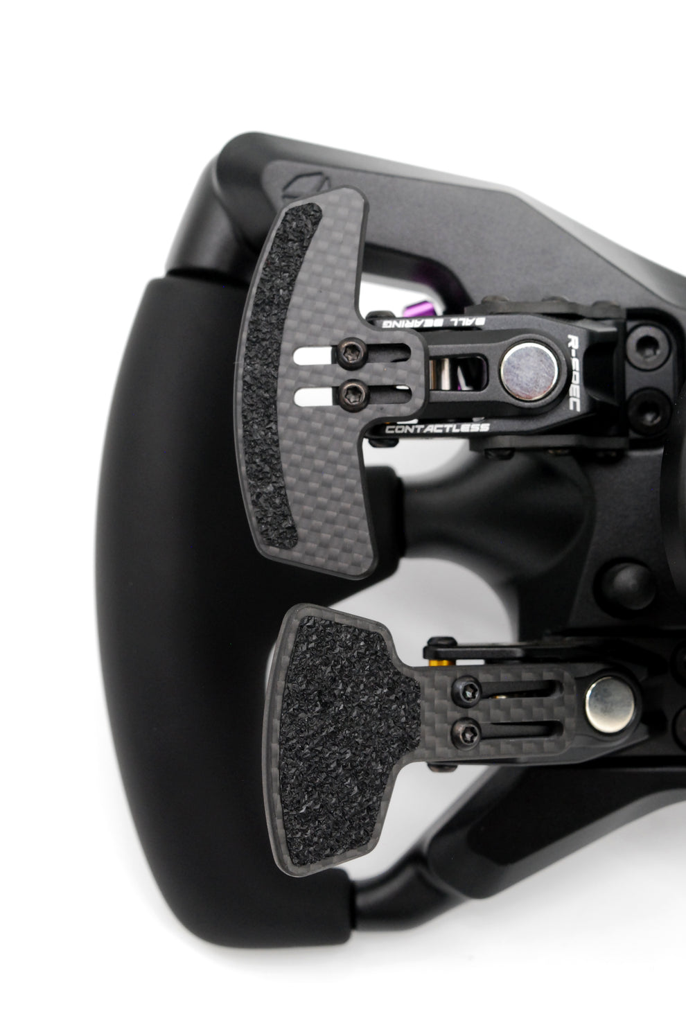 Cube Controls Ergonomic Carbon Fibre Shifter Paddles – Sim Race Mods