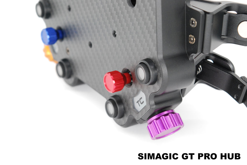 Funky Switch & Joystick Knob for Sim Racing Wheels- Fits Fanatec, Sima ...