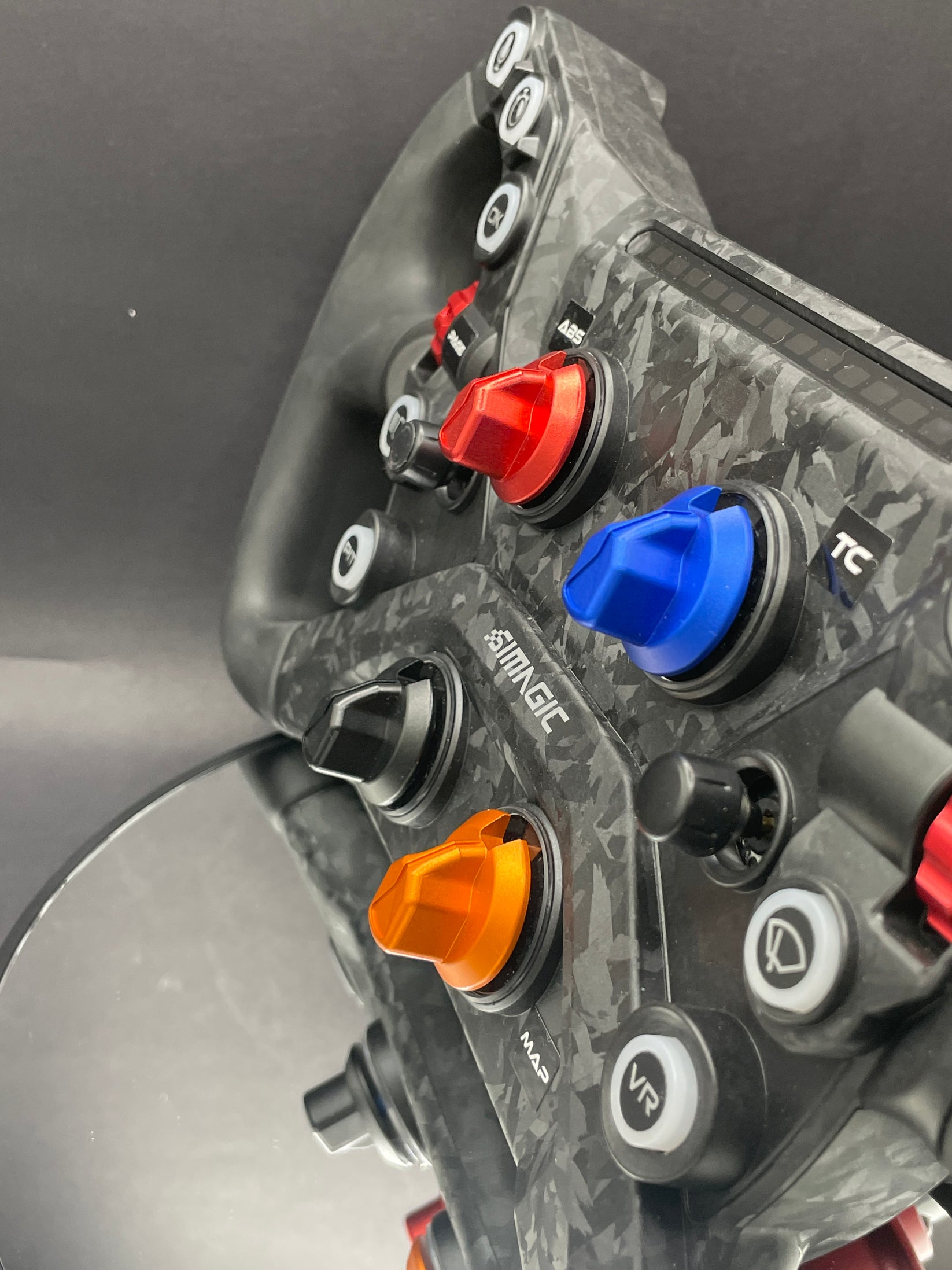 Simagic GT Neo Anodized CNC Aluminium Encoder Knobs (Also Fits Generic ...