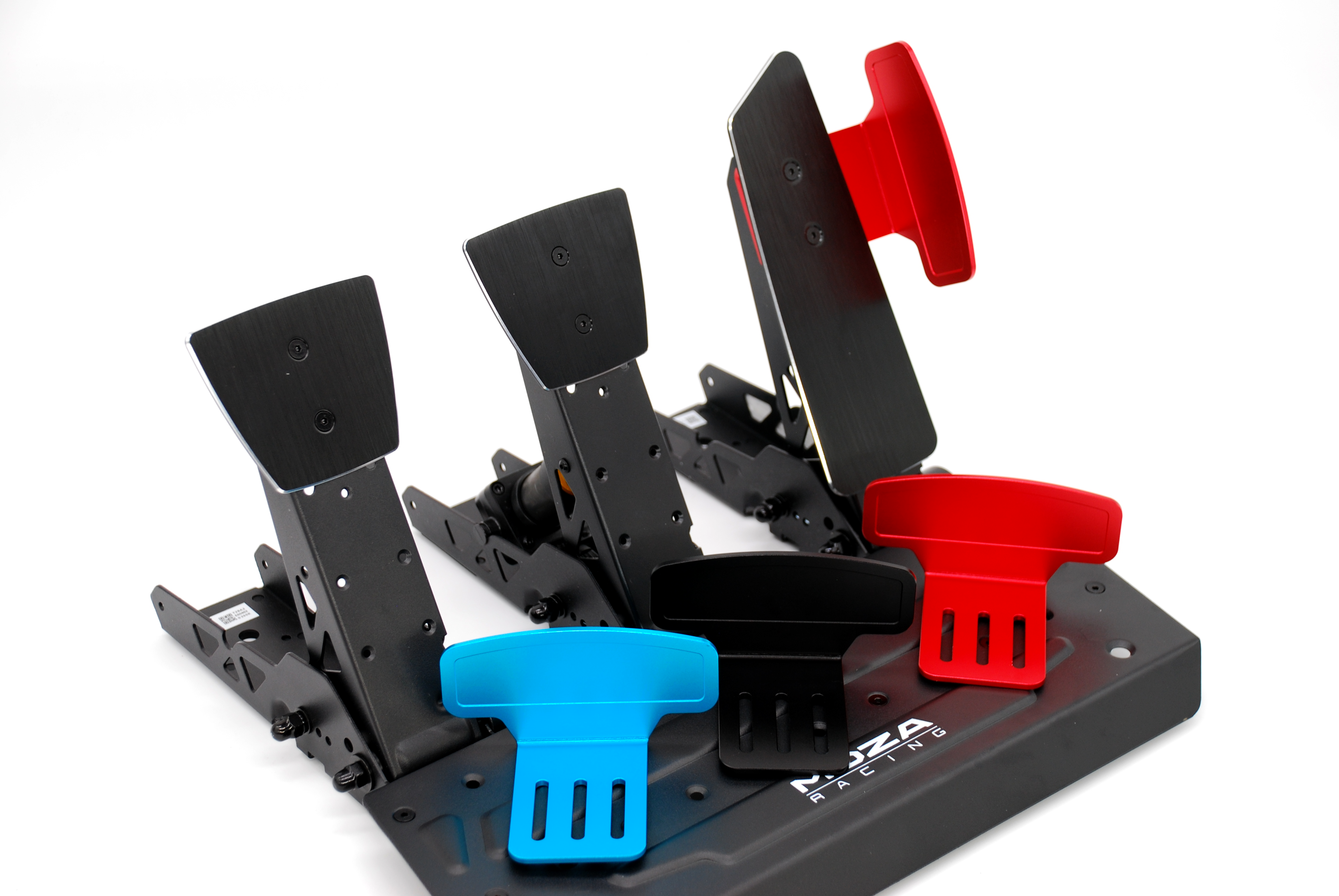 Pedal Side Foot Support Plate for Moza SRP – Sim Race Mods