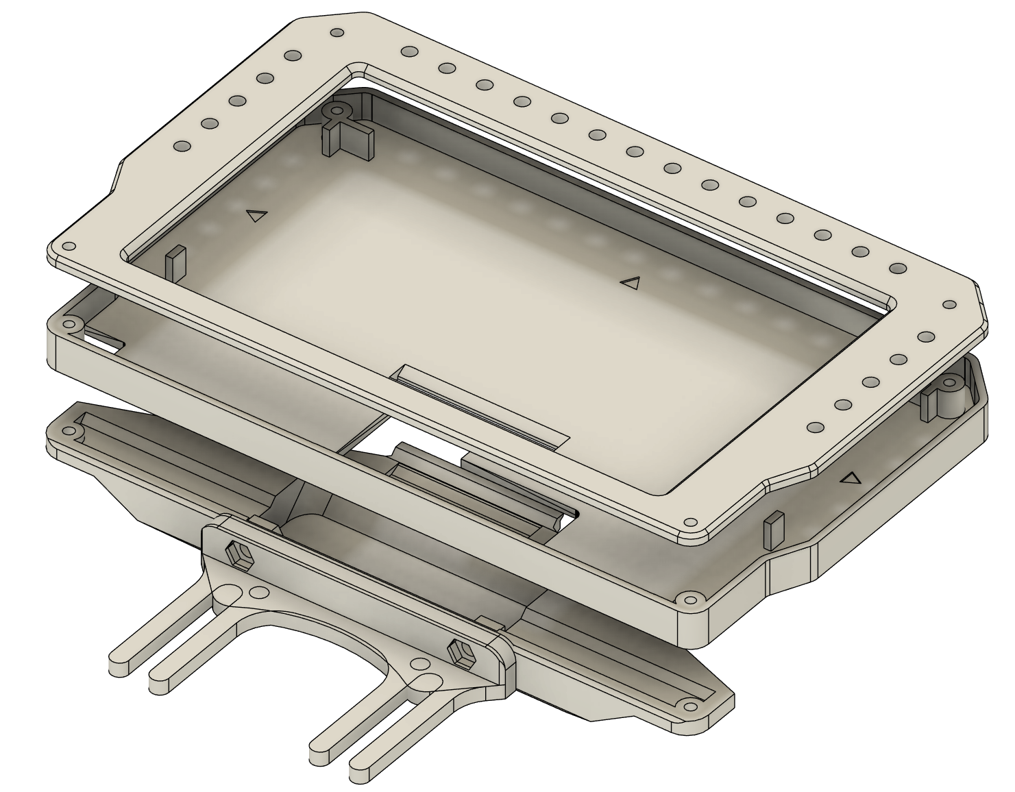 3D Print Files for Vocore 6.8" Screen with LED's DDU – Sim Race Mods