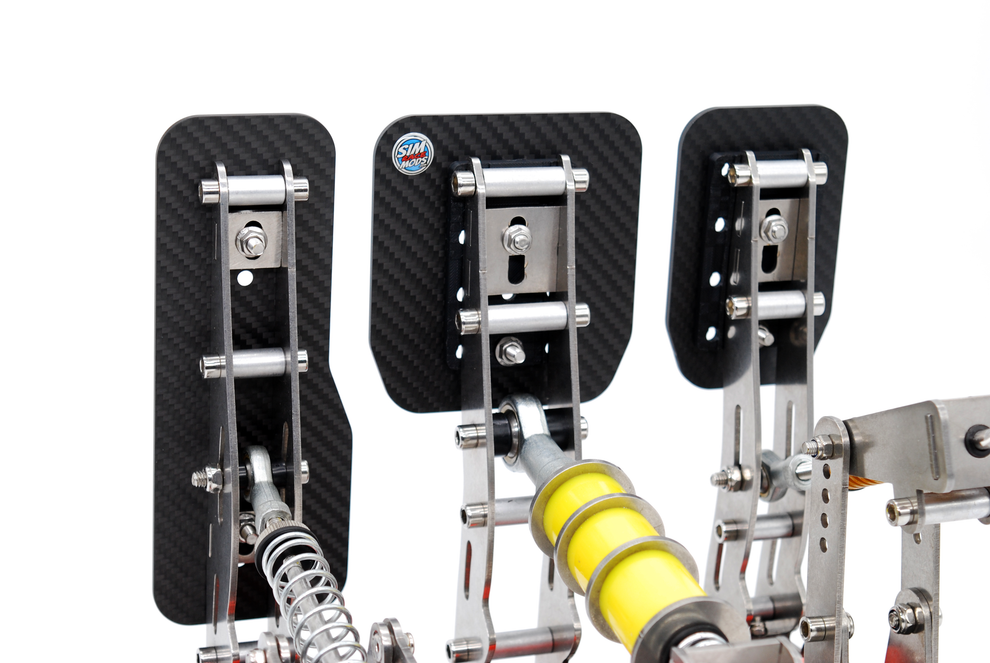 Pro Carbon Pedals - SimJack Ultimate Carbon Fibre Pedal Faces Sim Jack ...