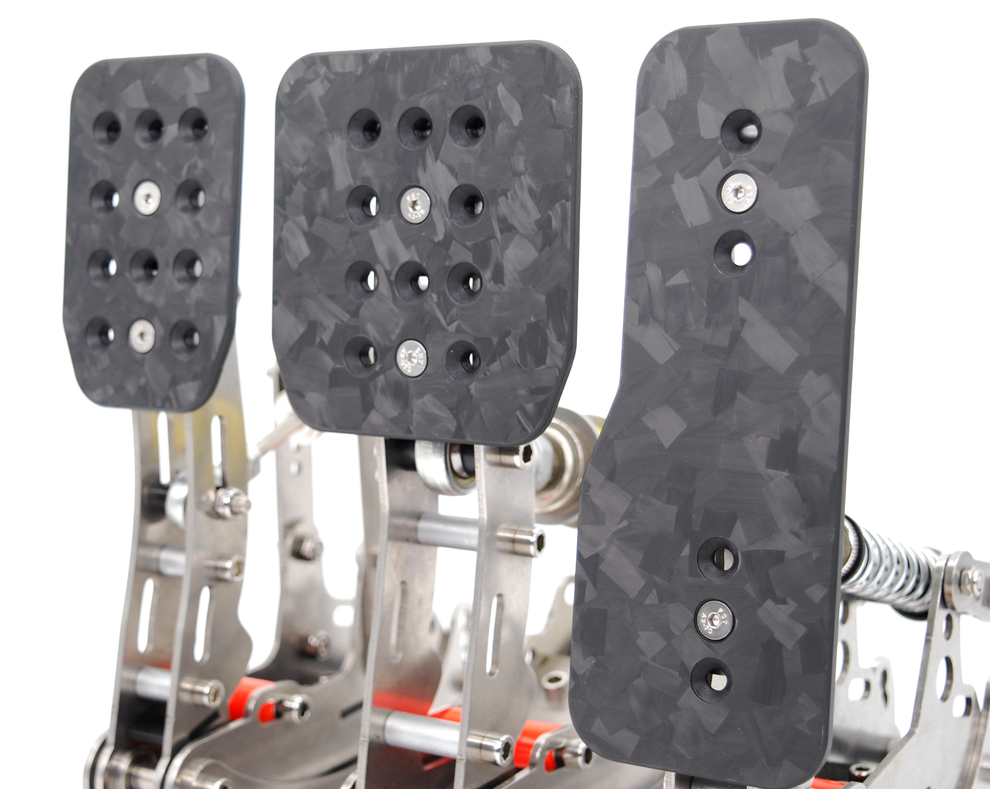 Pro Carbon Pedals - SimJack Ultimate Carbon Fibre Pedal Faces Sim Jack ...