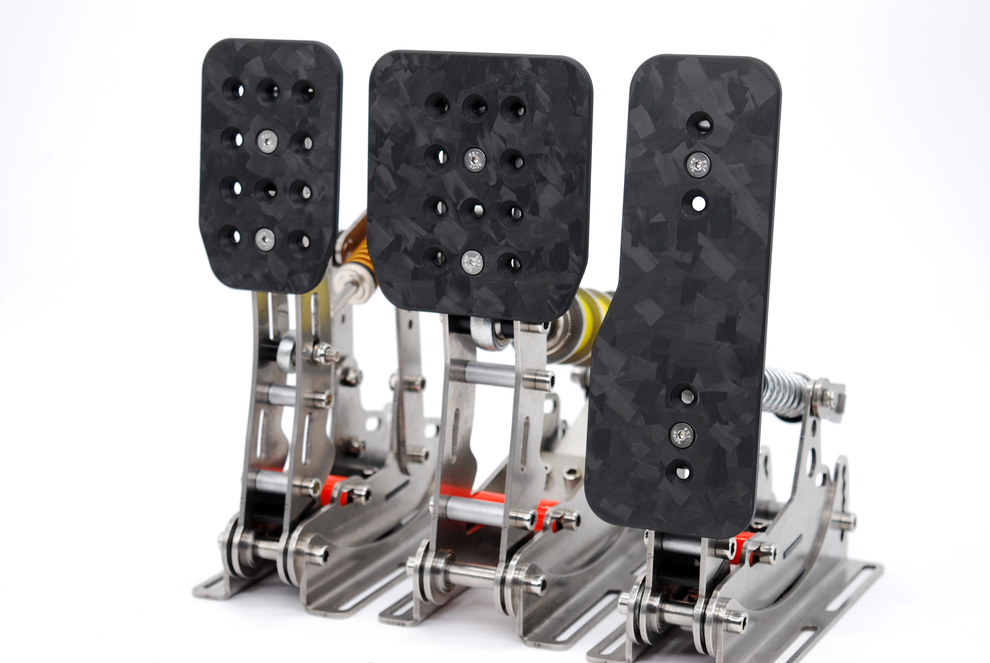Pro Carbon Pedals - SimJack Ultimate Carbon Fibre Pedal Faces Sim Jack ...