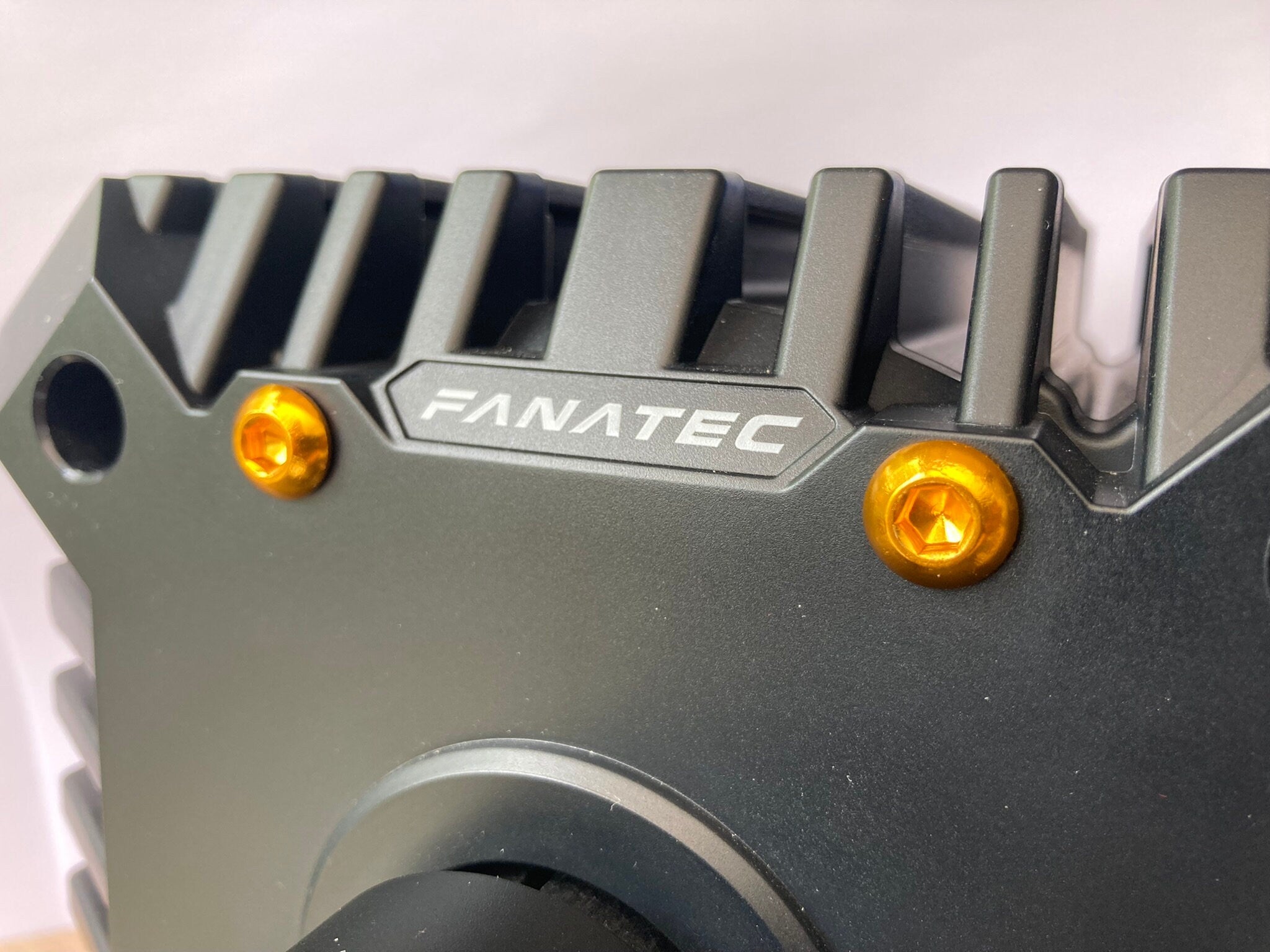 FANATEC WHEELBASE Hard Mounting Coloured Screw Set Fits all Fanatec Ba ...