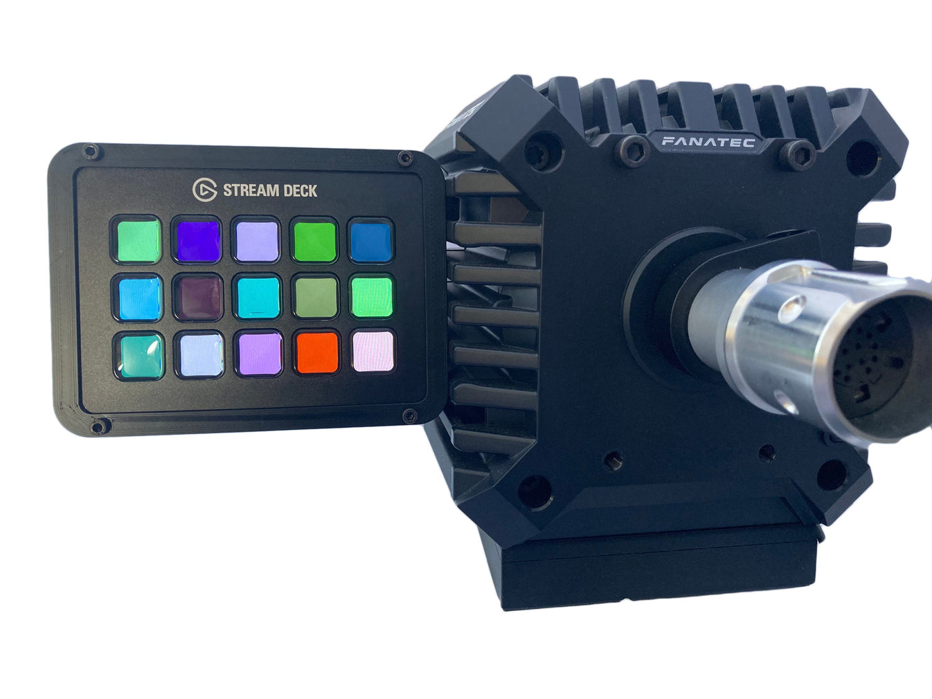 Stream Deck Mount for Fanatec Direct Drive Bases Clubsport, Clubsport+ ...