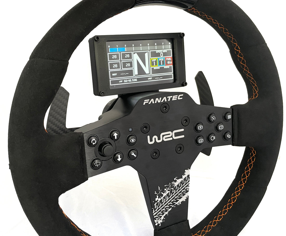 Dashboard Screen Case for Fanatec Rims Vocore – Sim Race Mods